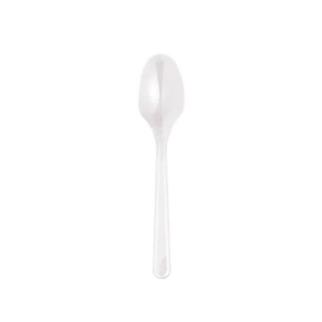 Clear Plastic Teaspoons Heavy Duty (50 Pack) – Forever Party